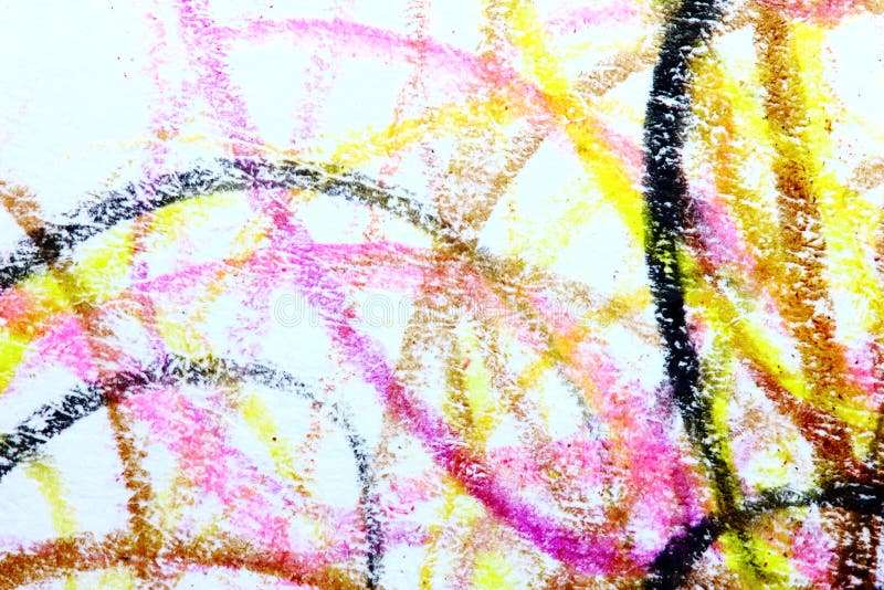 Drawing Pencil Color Many Color for Background Stock Illustration ...