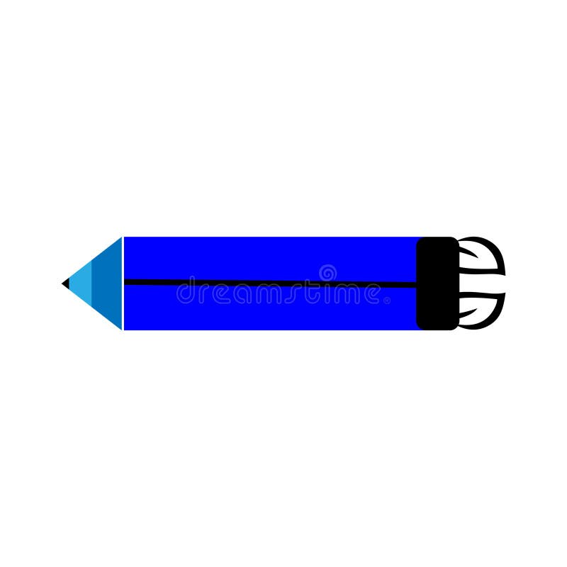 Drawing of Pencil Icon Colorful Design Vector Illustration Stock Vector ...