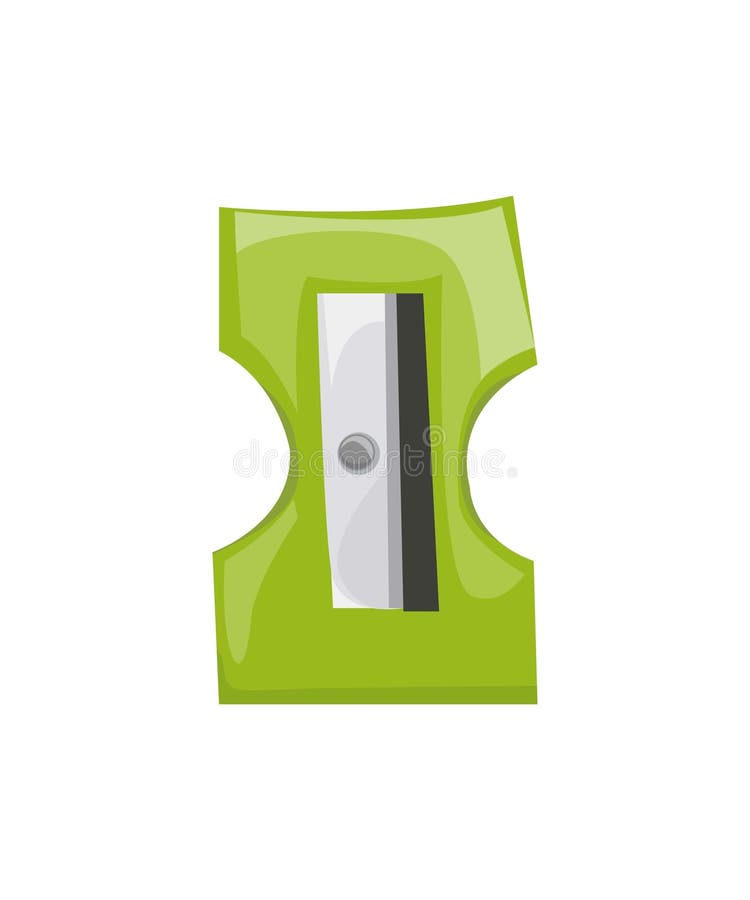 Drawing of a Pencil Sharpener Stock Vector - Illustration of sharpen ...