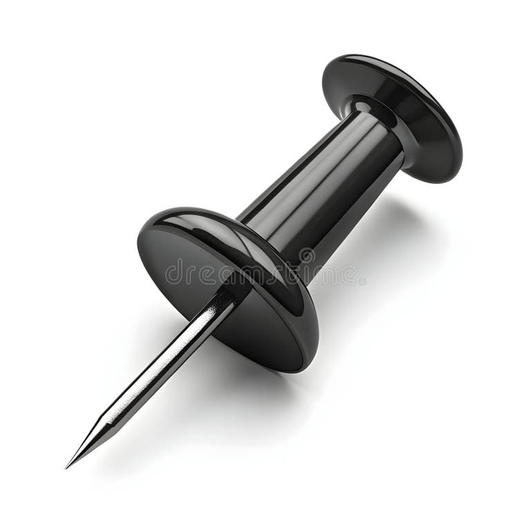 A Drawing Pin is a Small, Sharp-tipped Pin Used To Attach Papers Stock ...