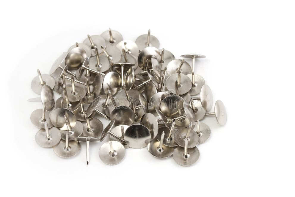 Drawing pins stock photo. Image of notice, thumb, pointy - 17805108