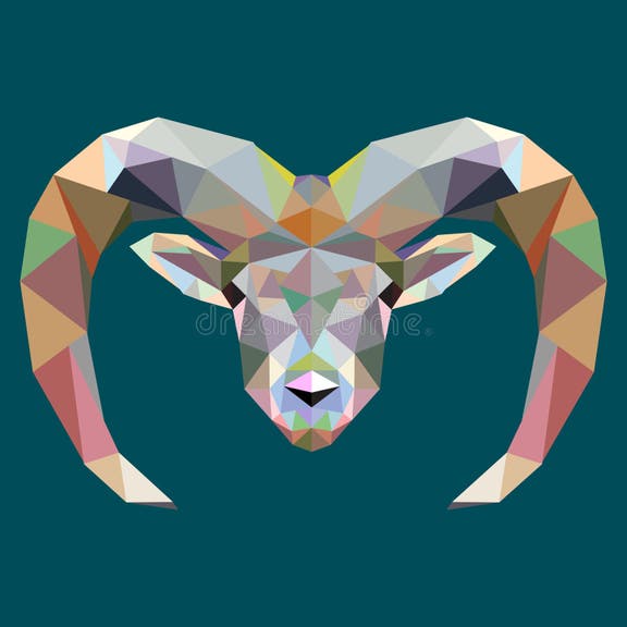 Drawing Polygon, Moose, Deer, Stock Vector - Illustration of isolated ...