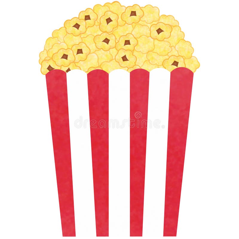 Red White Popcorn Stripe Stock Illustrations – 141 Red White Popcorn ...