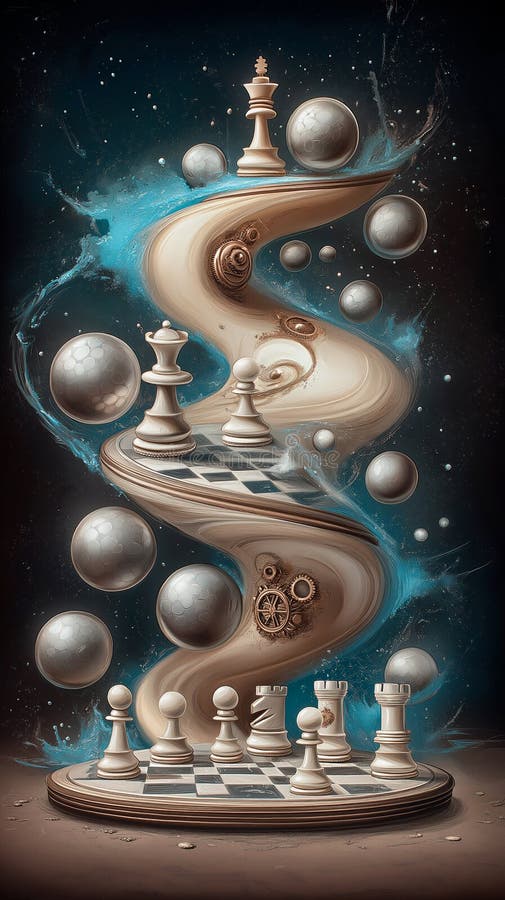 Space tournament. stock illustration. Illustration of surrealistic ...