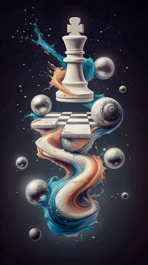 Cosmic strategy. stock illustration. Illustration of game - 366886768