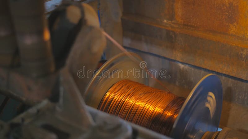 The Drawing Process of Copper Wire for the Production of Electric Cable ...