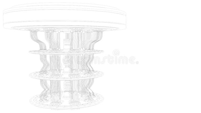 Quantum Computer Drawing Stock Illustrations – 218 Quantum Computer ...