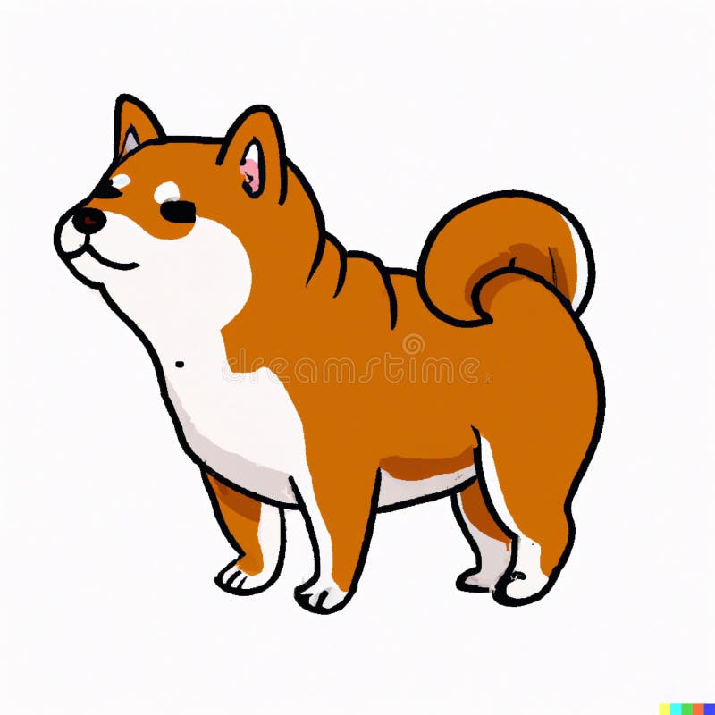 Shiba Inu Painting Stock Photos - Free & Royalty-Free Stock Photos from ...