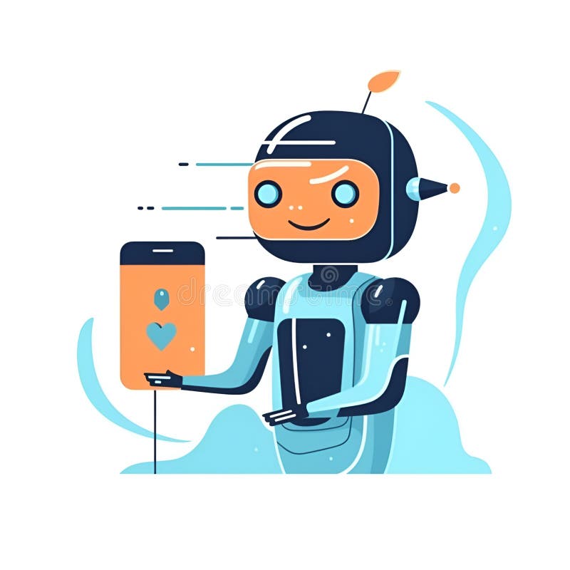 Drawing Robot Artificial Intelligence Stock Image - Image of concept ...