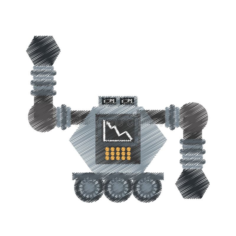 Drawing Robot Artificial Intelligence Stock Image - Image of concept ...