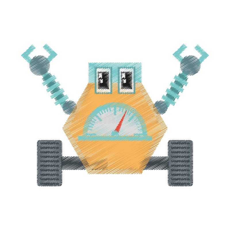 Drawing Robot Artificial Intelligence Stock Image - Image of concept ...