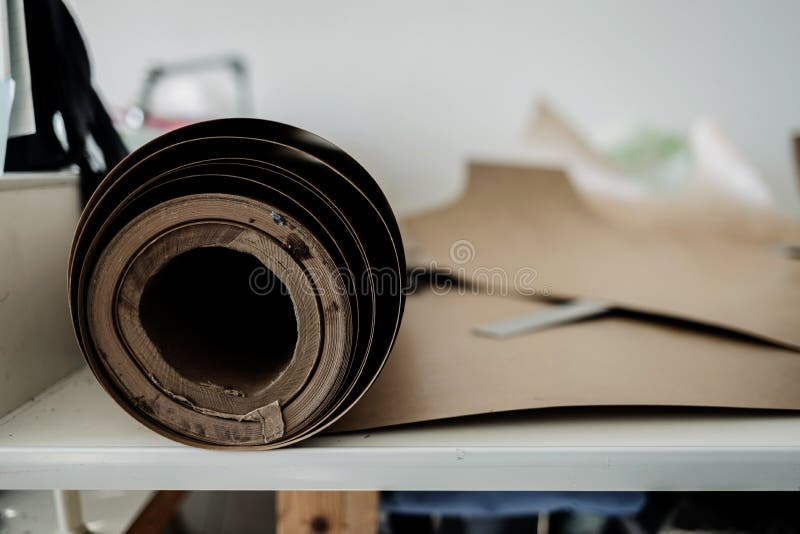 Drawing roll stock image. Image of business, paperwork - 232366015