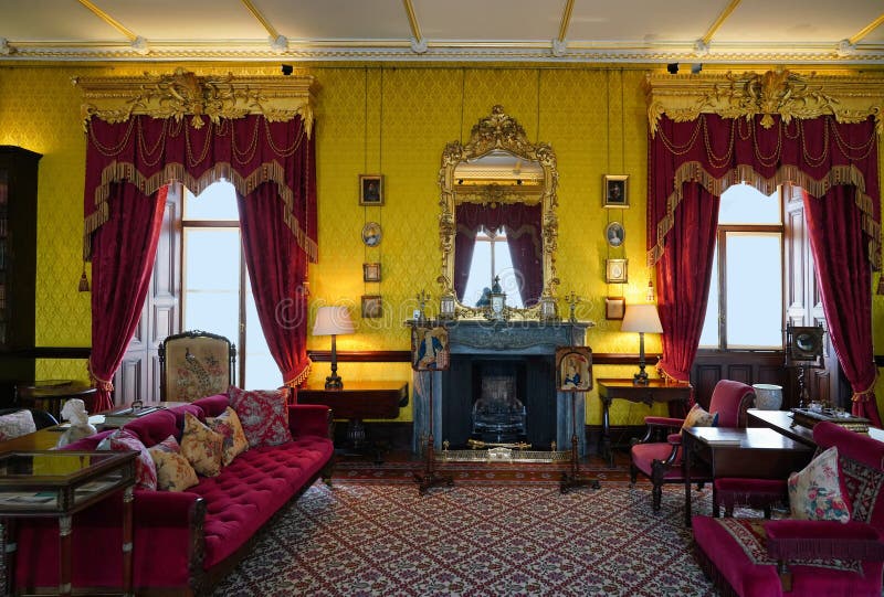 Drawing Room, Kilkenny Castle, Ireland Editorial Stock Image - Image of ...