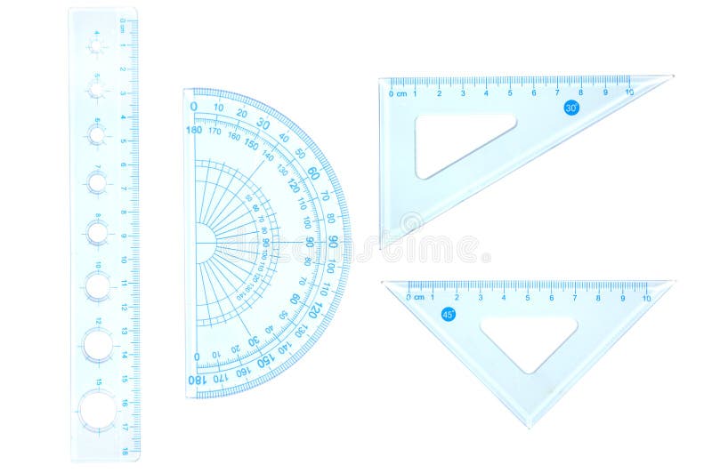 Drawing ruler set stock photo. Image of calibrate, education - 19526270