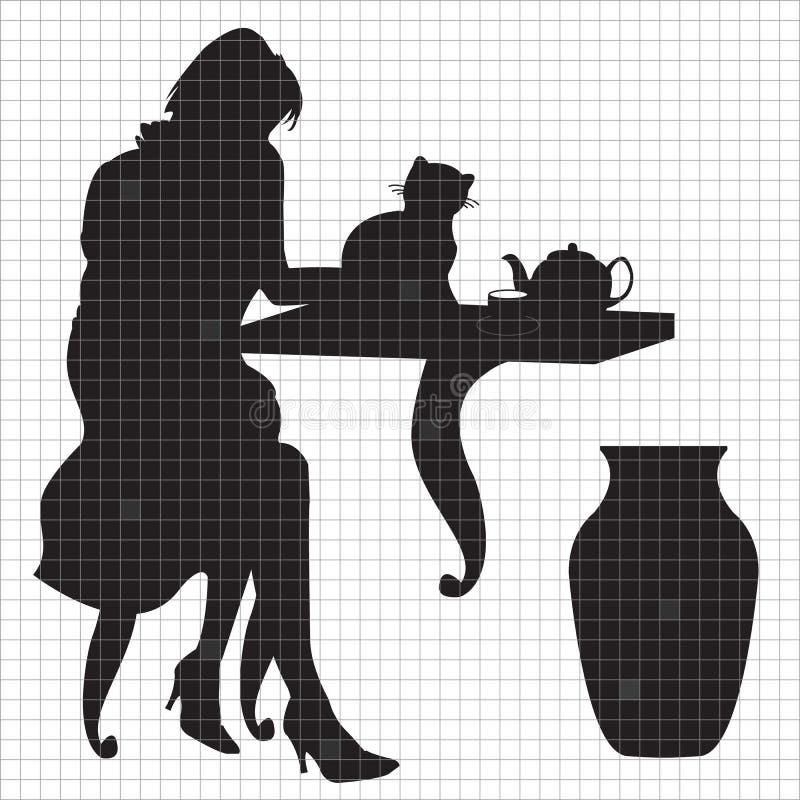 Drawing - scene stock illustration. Illustration of glamour - 30149457