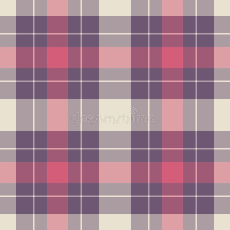 Drawing Seamless Tartan Texture, Post Check Vector Plaid. Sketching ...