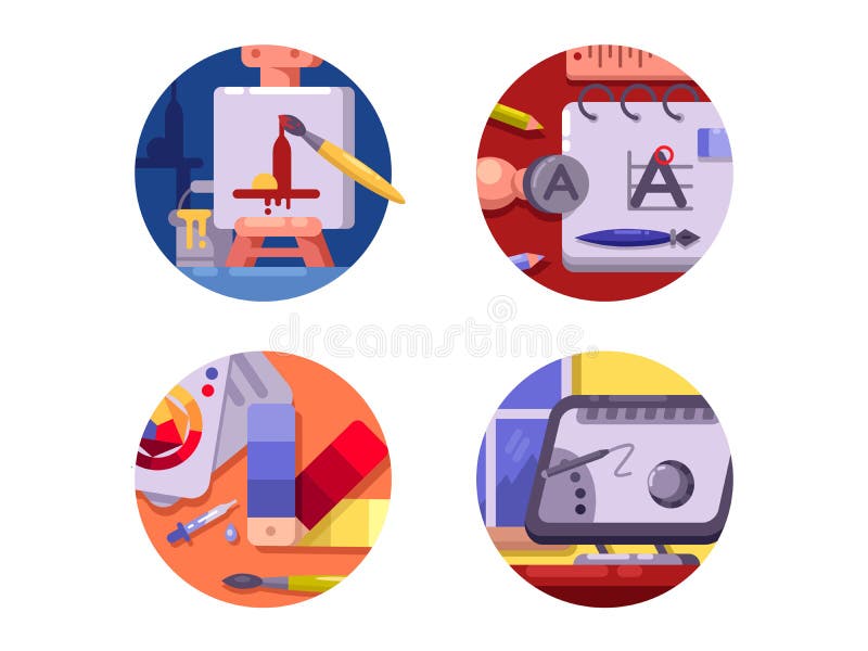 Set of rewards icons stock vector. Illustration of element - 82776831
