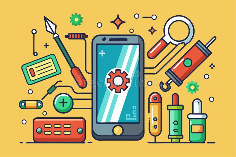 Electronics Showcases Stock Illustrations – 20,192 Electronics ...