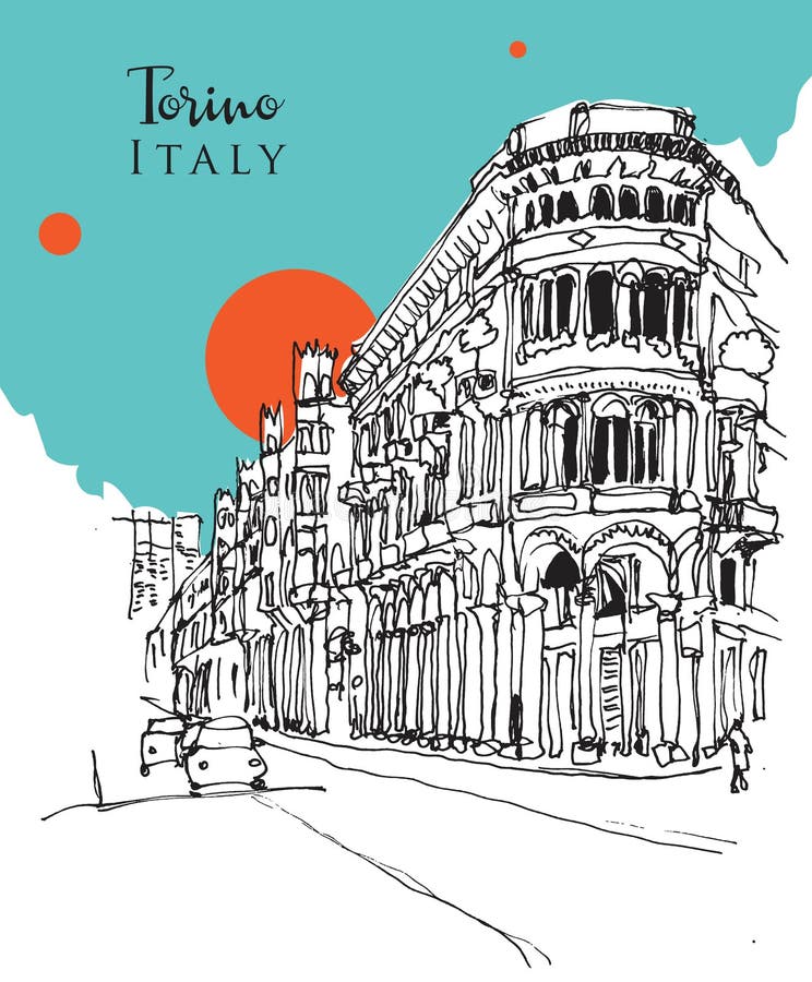Torino Stock Illustrations – 349 Torino Stock Illustrations, Vectors ...