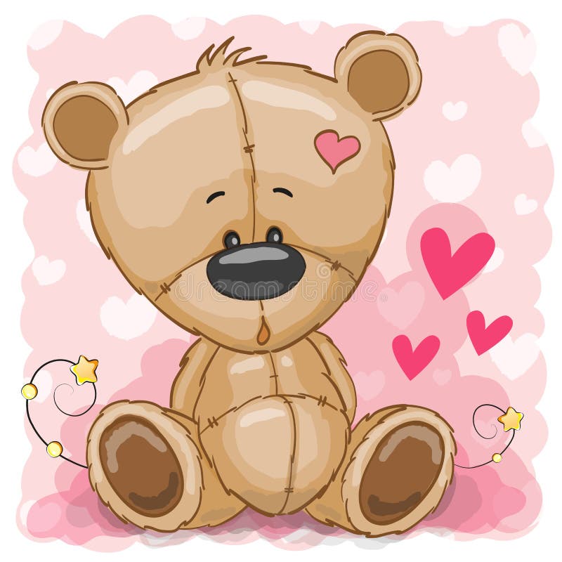 Drawing Teddy stock vector. Illustration of people, sketch - 74648320