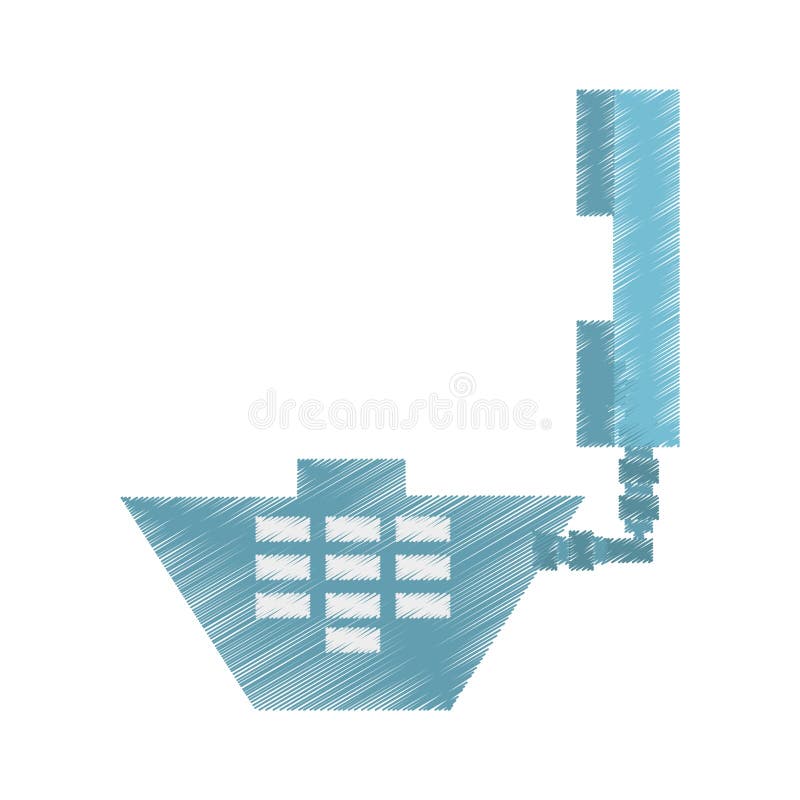 Drawing Telephone Call Communication Stock Illustration - Illustration ...