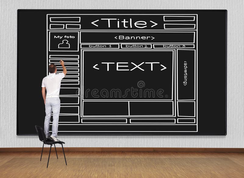 Drawing template webpage stock image. Image of desk, drawing - 34083899