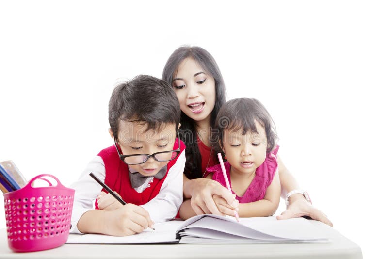 Drawing together stock image. Image of lead, education - 26033221