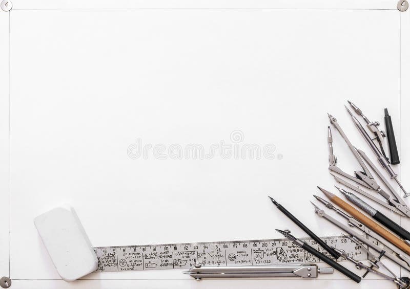 Drawing tools stock photo. Image of childhood, creativity - 100289974