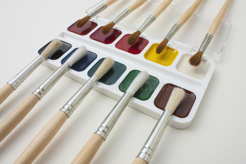 Drawing tools stock image. Image of drawing, artistic - 85341481