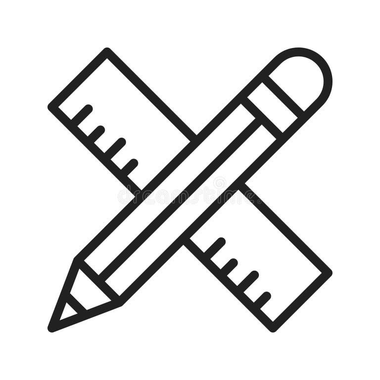 Drawing Tools Icon Vector Image. Suitable for Mobile Apps, Web Apps and ...