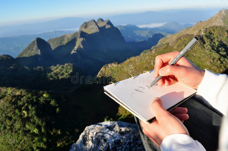 Drawing on top stock photo. Image of drawing, paint, topview - 19013952