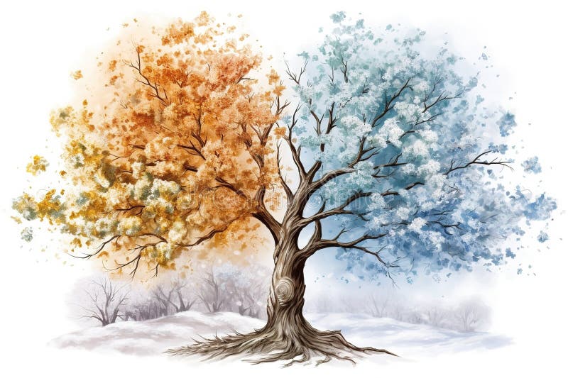 Change Graphic Seasons Stock Illustrations – 596 Change Graphic Seasons ...