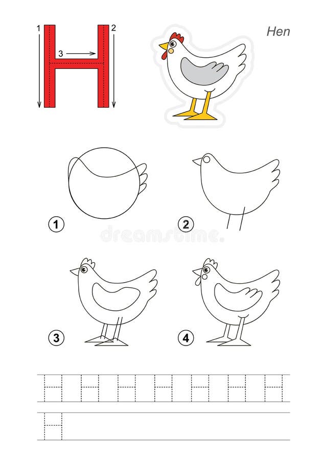 Hen Letter Stock Illustrations – 622 Hen Letter Stock Illustrations ...