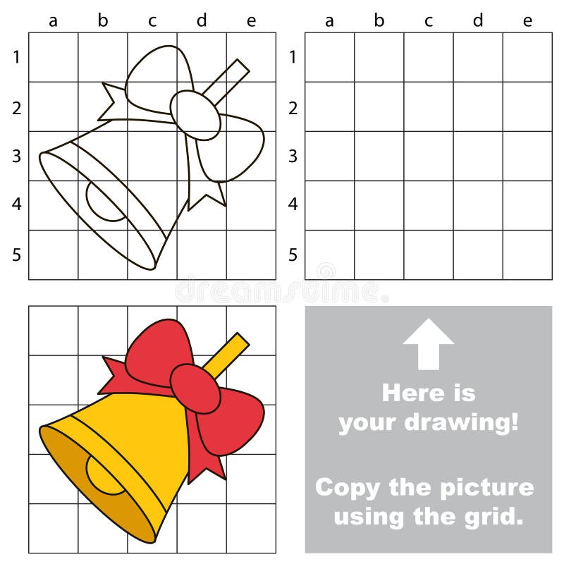Drawing Tutorial for Kids. Educational Kid Game. Stock Vector ...