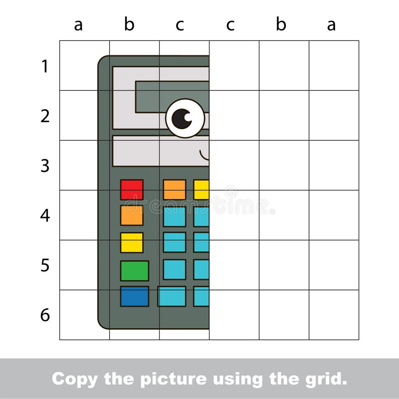 Drawing Tutorial for Kids. Educational Kid Game. Stock Vector ...
