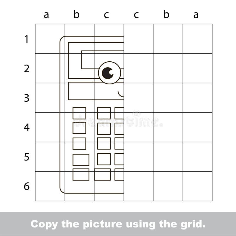 Drawing Tutorial for Kids. Educational Kid Game. Stock Vector ...