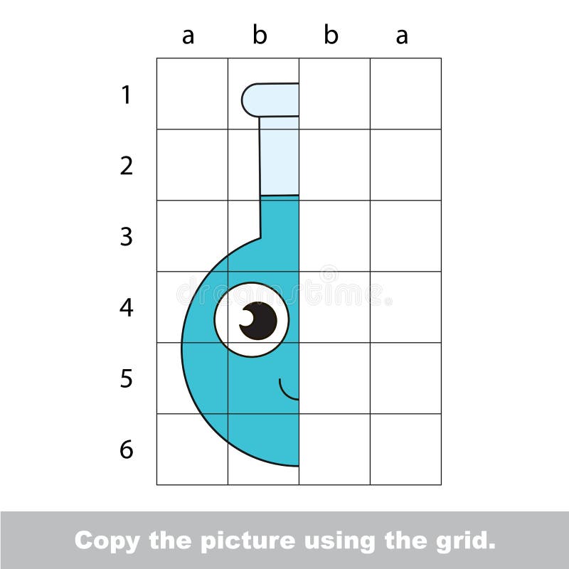 Drawing Tutorial for Kids. Educational Kid Game. Stock Vector ...