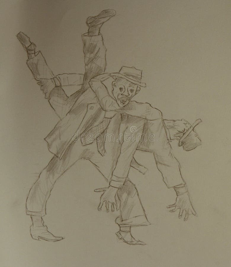 Two clowns wrestling stock illustration. Illustration of wrestling ...