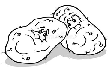 Grumpy Potatoes Stock Illustrations – 3 Grumpy Potatoes Stock ...