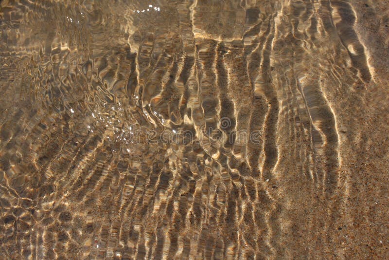 Drawing Waves on the Sand in the Sea Texture of Nature Stock Image ...