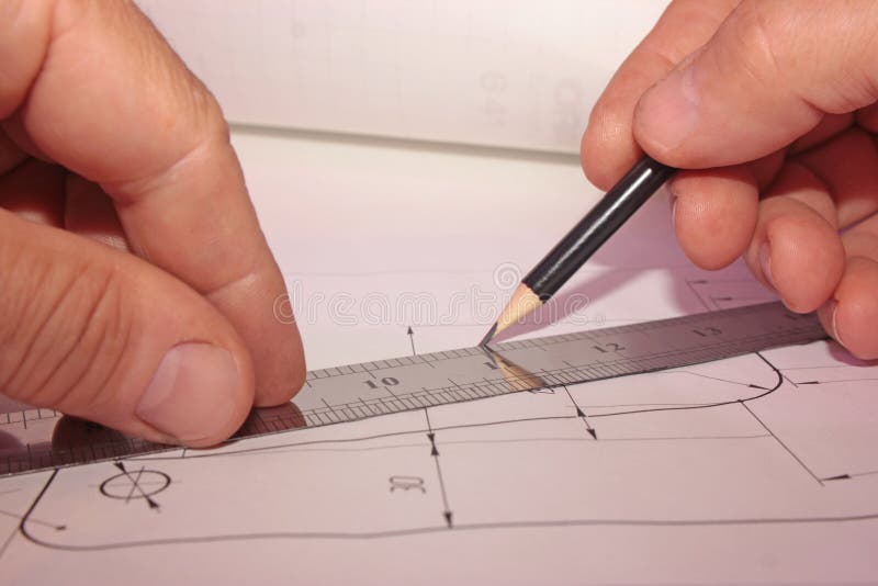 Work ruler stock image. Image of dimension, measuring, craftmanship ...