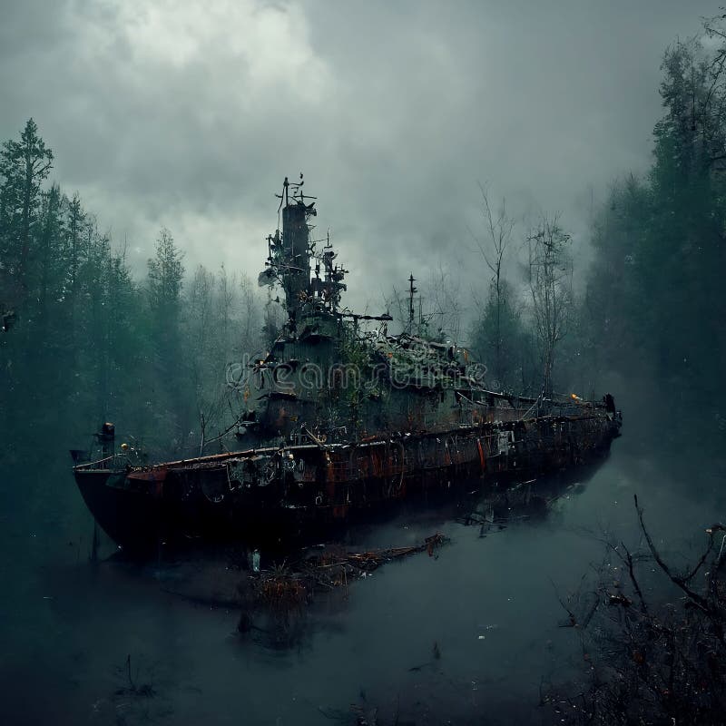 Wracked Ship Stock Illustrations – 5 Wracked Ship Stock Illustrations ...