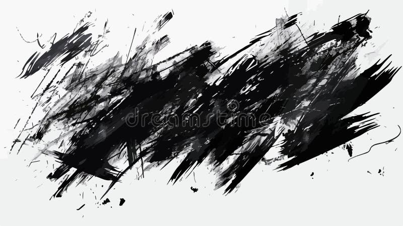 Grunge Scrawls Chaos Illustration for Creative Designs Stock Vector ...