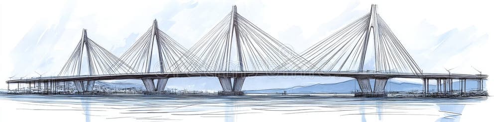 Drawings Depicting the Elaborate Structure and Features of a Cable ...