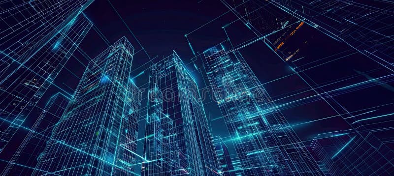 Drawings of the Future Building Superimposed on the Engineering Site, a ...