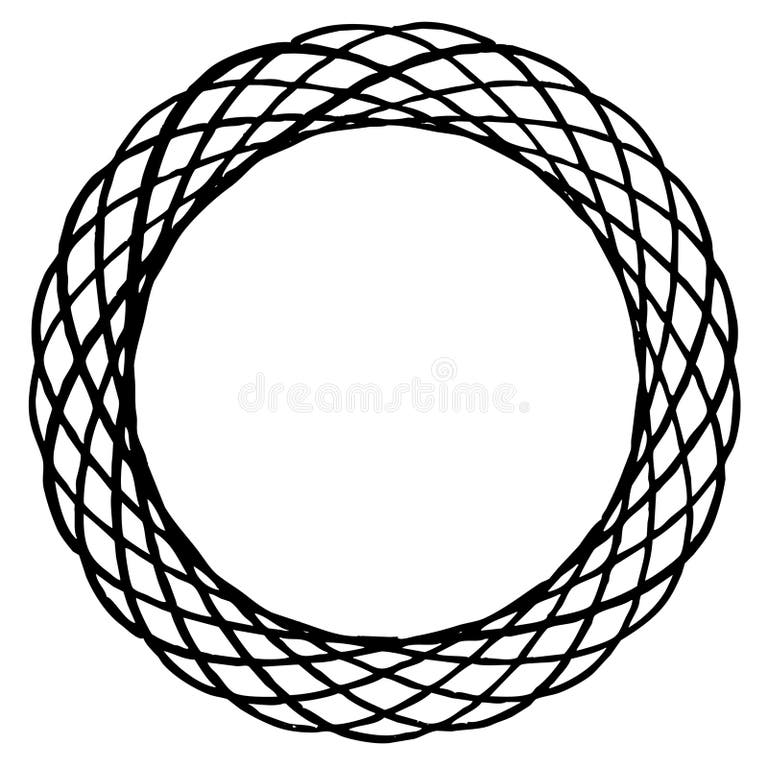 Drawings Made with the Spirograph Stock Vector - Illustration of circle ...