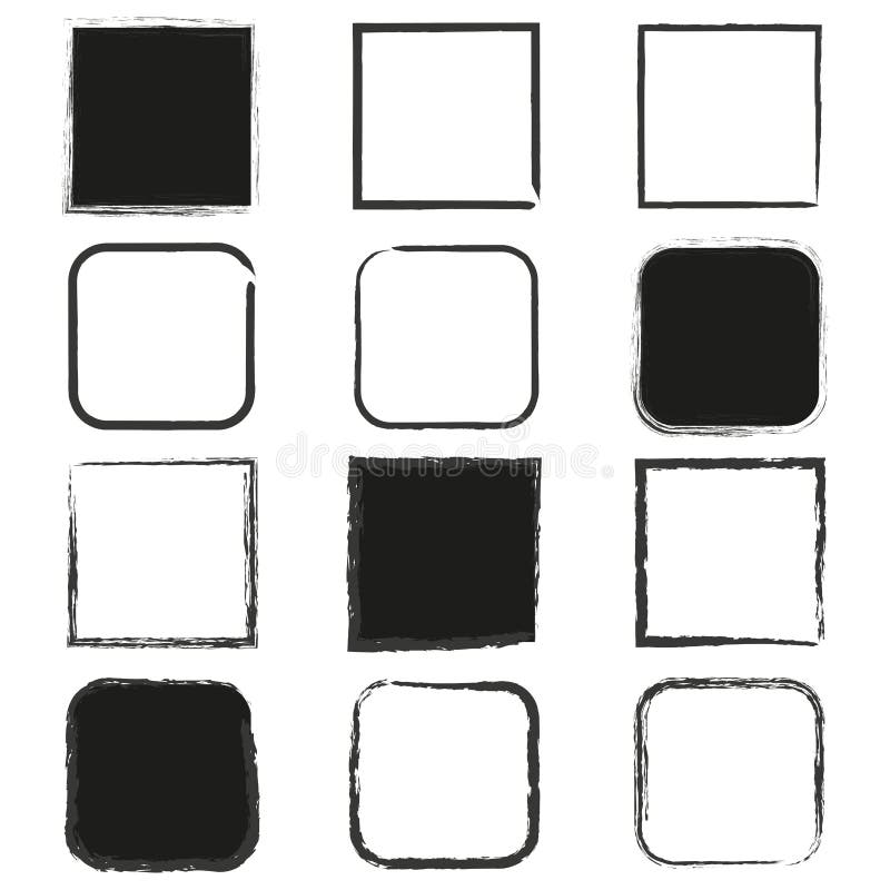 Writing Squares Vector Stock Illustrations – 639 Writing Squares Vector ...