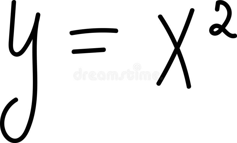 Drawn Math Formula stock vector. Illustration of doodle - 290111495