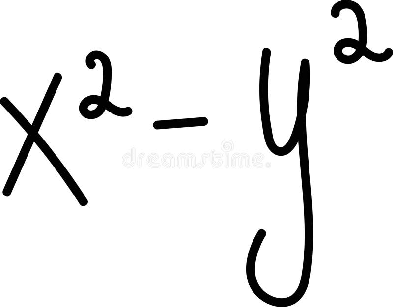 Drawn Math Formula stock vector. Illustration of equation - 290111521