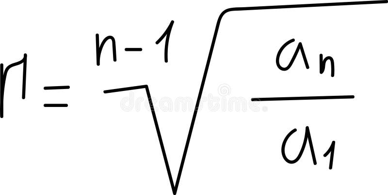 Drawn Math Formula stock vector. Illustration of formula - 290112265